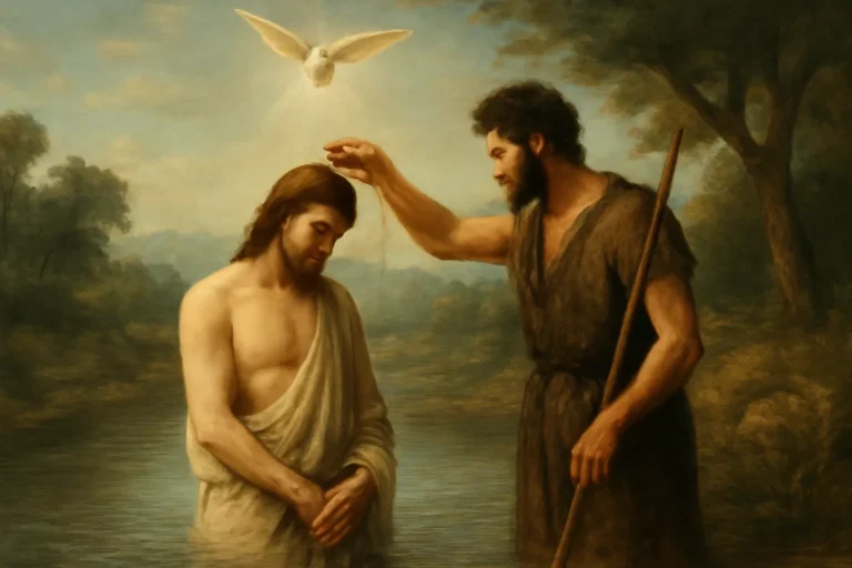 The Baptism of Jesus: The Spirit Descends and the Beginning of His Ministry